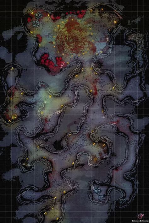 Cultist Cave 26x39 Public Dice Grimorium In 2024 Dungeons And