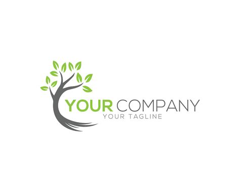 Abstract Tree And Roots Logo Design Isolated Vector Template 10962314 Vector Art At Vecteezy