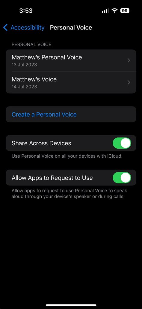 Ios 17 Beta Personal Voice Not Appearing Rios