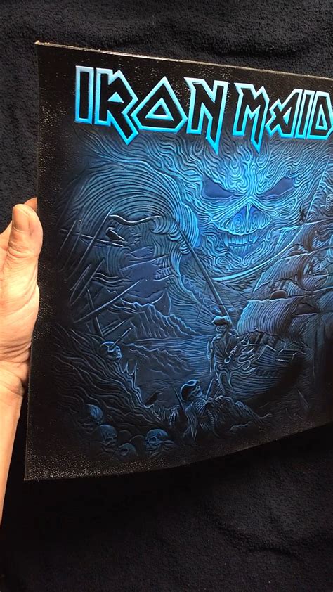 Leather Patch On The Jacket For An Old School Metalhead 🤘 Rcrafts