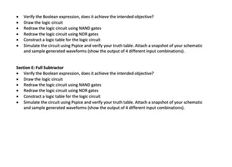 Solved Lab 4 Adders And Subtractors Section A Introduction