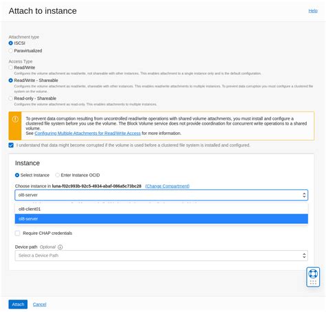 Use Oracle Cloud Cluster File System Tools On Oracle Cloud Infrastructure
