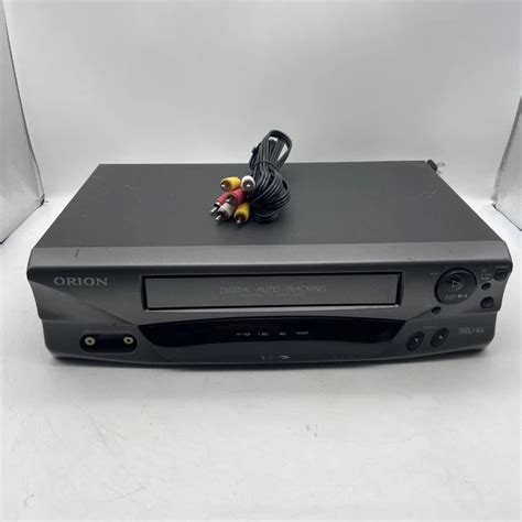 Orion Vr0211a Vcr Vhs Tape Player And Recorder Tested And Works W Av