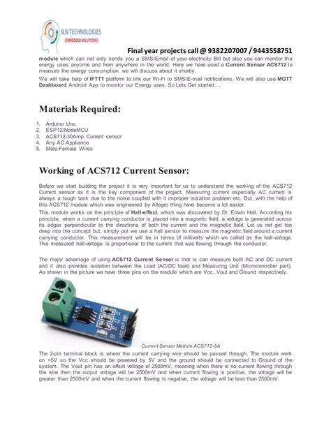 Io T Based Electricity Energy Meter Using Esp12 And Arduino At Sln