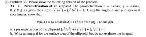 Solved Problem 33 Please Solve The Following Version Of The