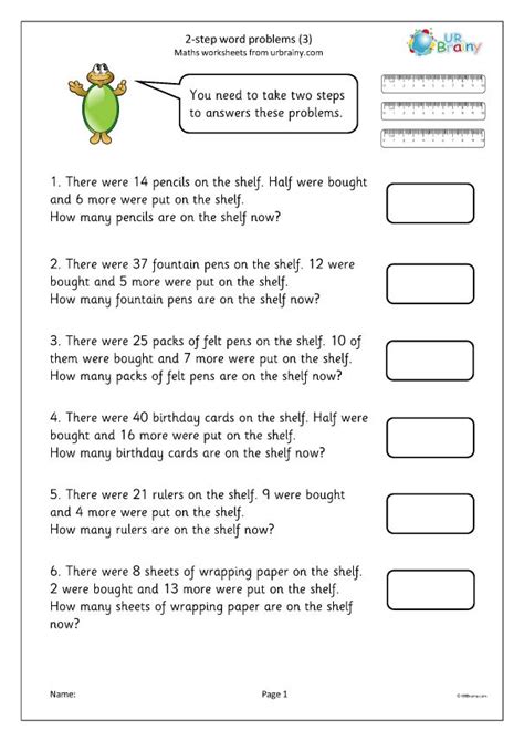 2 Step Word Problems 3 Addition Year 2 Aged 6 7 By Word Problems Math Word
