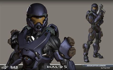 Halo 5 Interceptor Armor Tony Clark Halo Armor Halo 5 Halo