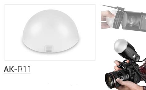 Jp Godox Ak R11 Dome Diffuser For Godox H200randv1andad200 Pro