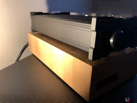 Headroom The Max Dual Output Headphone Amplifier Stereophile A With Butcher Block Acoustics