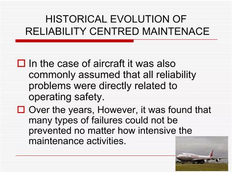Reliability Centred Maintenance Ppt