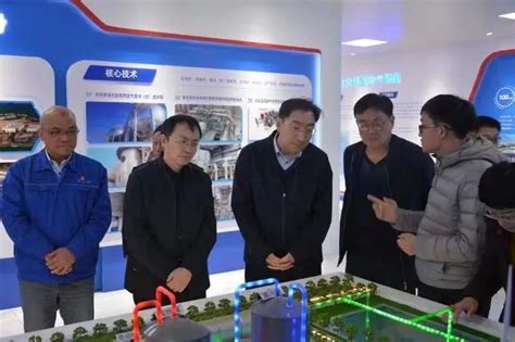 天津长芦海晶集团有限公司集团总经理田云生到肥城市考察并到肥城海晶公司调研指导工作