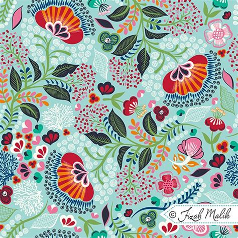 Pattern Design Showcase Part 4 Module 3 April 2015 Class Pattern Art Floral Illustrations