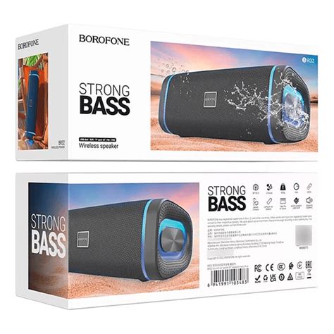 PARLANTE BOROFONE BR32 NEGRO