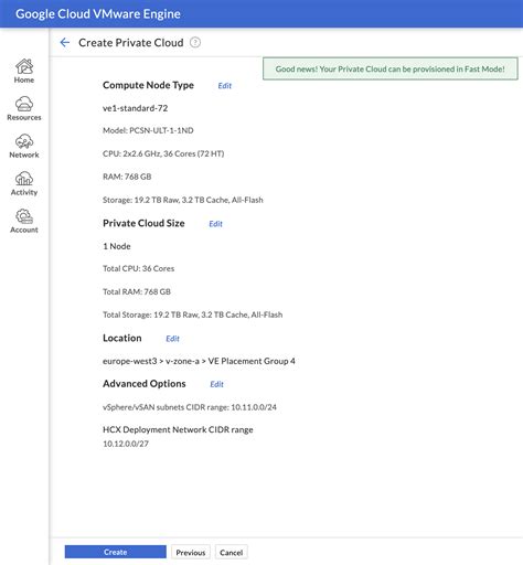 Google Cloud VMware Engine Configuration Wojcieh Net