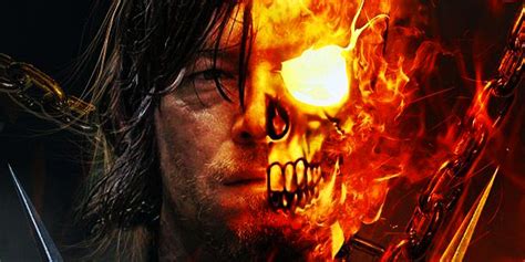 Norman Reedus Rumored As Ghost Rider In The Mcu