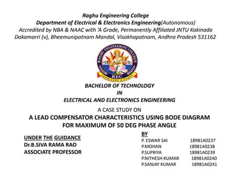 control systems ppt on a lead compensator characteristics using bode
