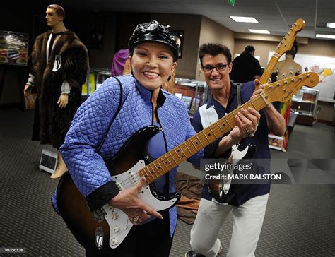 Maria Elena Holly Widow Of Rock Legend Buddy Holly Poses With