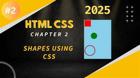 Chapter 2 Drawing Css Shapes Html Css For Beginners 2025 Youtube