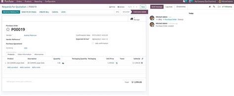 An Overview Of Odoo 16 Purchase Module