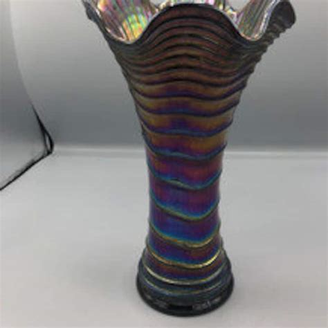 Imperial Glass Vase Etsy