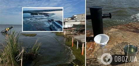 Підрив Каховської ГЕС на одеському узбережжі спостерігається опріснення моря фото Oboz Ua