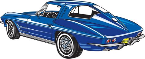 Corvette Vector Images Over 380