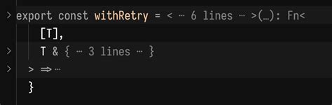 doesn t fold the whole arrow function · issue 28 · mtbaqer vscode