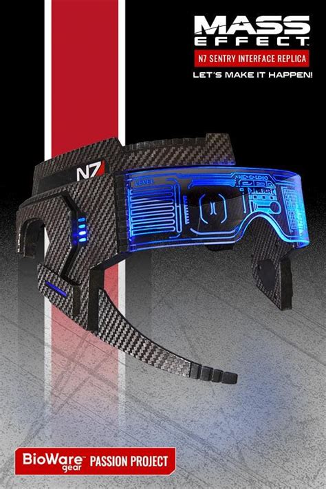 Mass Effect N7 Sentry Interface Replica From Bioware Fully Funded