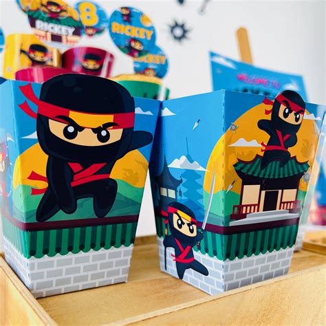 Ninja Birthday Party Ideas Photo 16 Of 48 Catch My Party