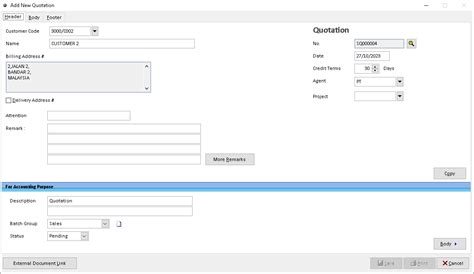 Sale Quotation Million Software