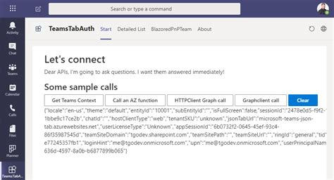 Create A Microsoft Teams Tab With Blazor Thomytech