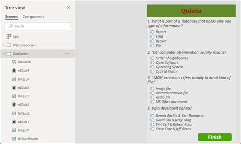 Build Powerapps Quiz App Step By Step Spguides