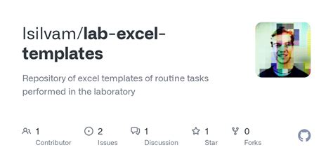 Github Lsilvamlab Excel Templates Repository Of Excel Templates Of Routine Tasks Performed
