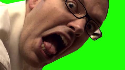 Angry Video Game Nerd Greenscreen Ass Jumpscare Youtube