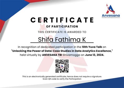 Shifa Fathima K On Linkedin 🌟grateful For The Opportunity To