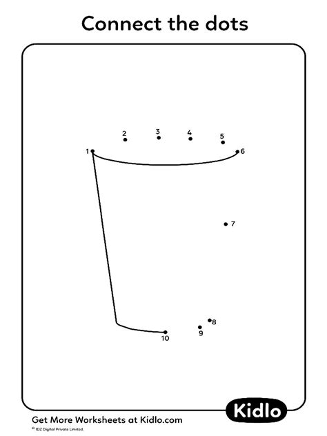 Connect The Dots Activity Worksheet 06