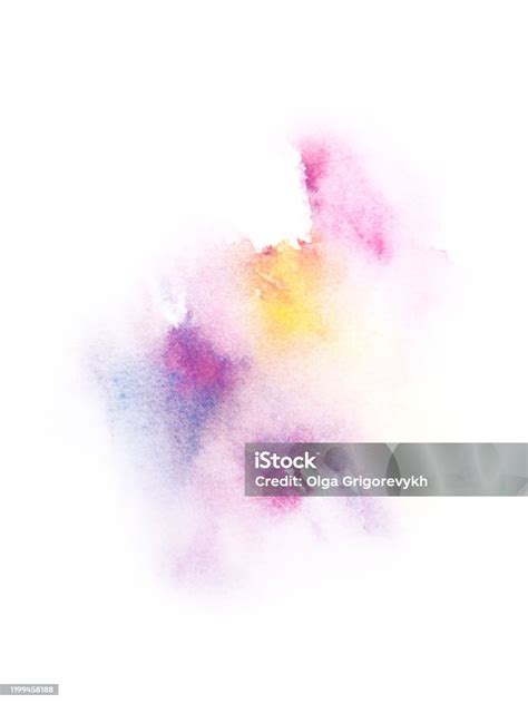 다채로운 예술 장소 무지개 수채화 그림입니다 현대적인 색상 디자인 비스타트 컬러 드롭 분말 및 연기 얼룩 공휴일에 대한 스톡 벡터 아트 및 기타 이미지 Istock
