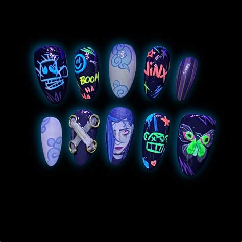 Arcane Jinx Nails Etsy
