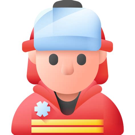 First Responder 3d Color Icon