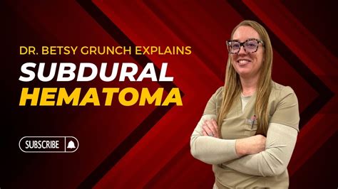 Neurosurgeon Explains A Cat Scan Of A Subdural Hematoma Youtube