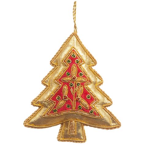 Gold And Red Tree With Flowers St Nicolas