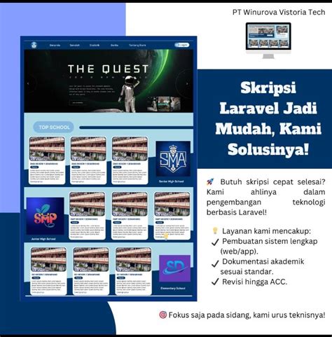 Skripsi Laravel Jadi Mudah Kami Solusinya 🚀 Butuh Skripsi Cepat