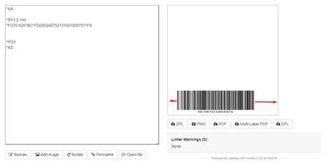 Zpl How To Dimension The Length Of The Barcode In 128 Code Format