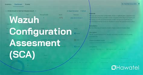 Cybersecurity Wazuh Security Compliance Endpointsecurity Sca Vulnerabilitymanagement