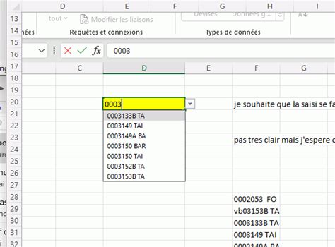 Saisie Semi Automatique