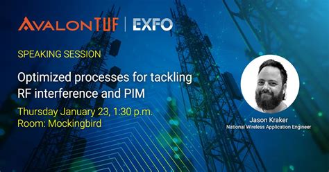 Exfo On Linkedin 📢 Optimize Rf Troubleshooting And Resolve Interference Issues Learn How…