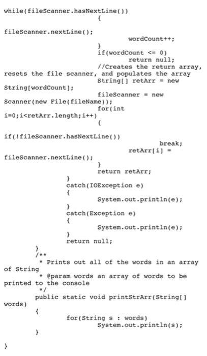 Solved Objective Write A Program That Analyzes A Collection