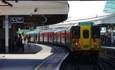 Photo Class 455 Southern Railway 455 821 At Clapham Junction £165
