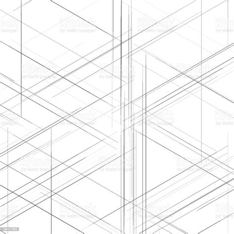 추상적임 제품의 등각투영 컴퓨터 생성 3d 시각화 운항선 배경기술 청사진을 0명에 대한 스톡 벡터 아트 및 기타 이미지 0명