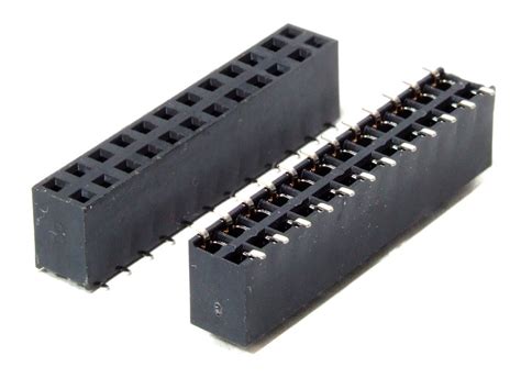 10x Smd Pcb 24 Pin Female Connector Solder Header Socket